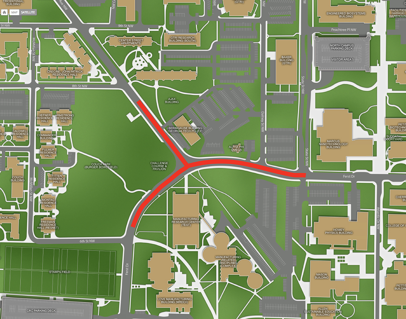 Improvements Coming to Ferst Drive | Infrastructure and Sustainability